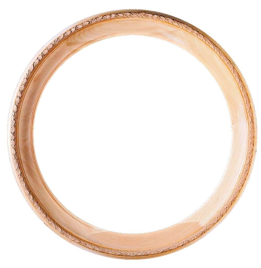 Runde Bilderrahmen aus Holz - Rundrahmen bei Kreativ Rahmen - Ovale und ...